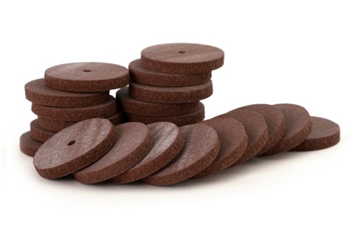Valplast International Corp. - Small Brown Rubber Wheels - Box of 100 ...